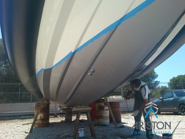 Underwater Part - Ariston Paint Yachts